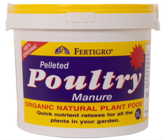 10kg Chicken Manure Pellets – Walshs Homevalue Hardware