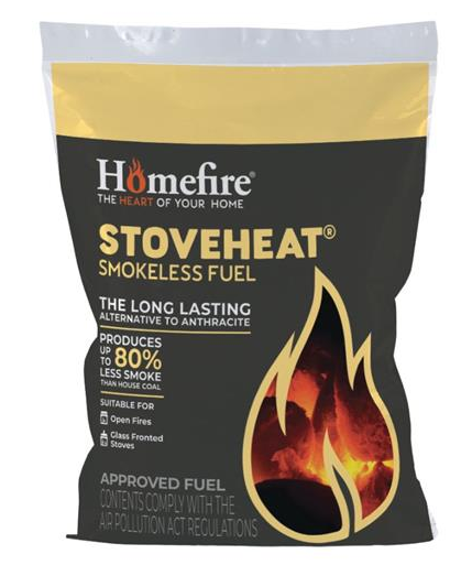 20KG Homefire Stoveheat Smokeless Coal – Walshs Homevalue Hardware