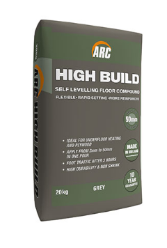 20kg Arc High Build Floor Levelling Compound – Walshs Homevalue Hardware