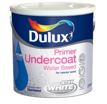 Dulux Primer Undercoat (Water Based) White – Walshs Homevalue Hardware